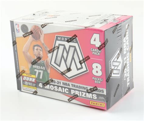 2020 21 Panini Mosaic Basketball Blaster Box With 8 Packs Pristine