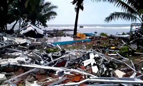 TSUNAMI NA INDONÉSIA CONTA 373 MORTOS E 128 DESAPARECIDOS RÁDIO