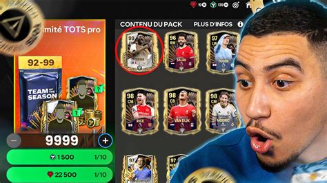 Mon Er Pack Opening Tots Sur Fc Mobile Incroyable Youtube