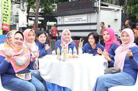 Ketua Cabang Korcab Pasmar Hadiri Acara Car Free Day