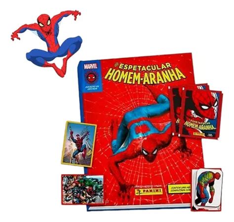Kit Lbum Figurinhas O Espetacular Homem Aranha Pacotes Mercadolivre