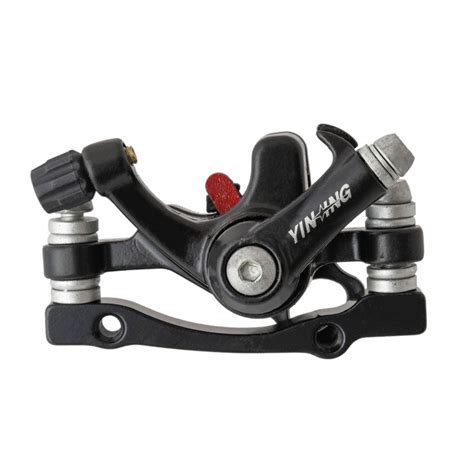 Zacisk hamulca tarczowego mech SBD03 czarny przód tarcza 160mm
