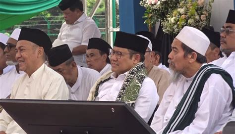 Kunjungi Ponpes Al Yasini Cak Imin Bicara Potensi Wisata Halal
