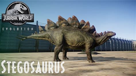 Jurassic World Evolution Scientifically Accurate Stegosaurus Mod