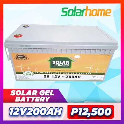 Solar Battery Gel Battery Deep Cycle Vrla Lead Acid V Ah Ah