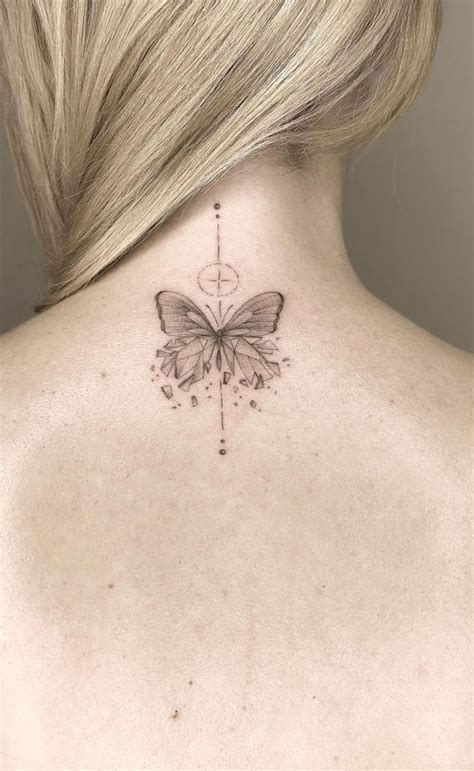 Top More Than 84 Butterfly Neck Tattoos For Women Latest Thtantai2