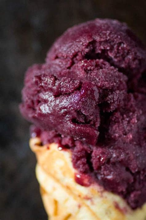 My Paleo Patisserie Paleo Waffle Cones With Mixed Berry Sorbet