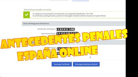 Guía definitiva Cómo obtener el certificado de antecedentes penales en