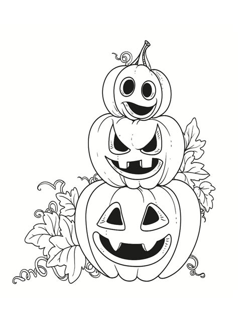 Coloriages Citrouille