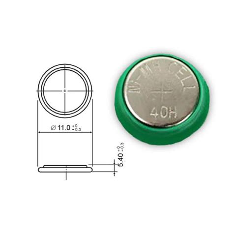 V Mah H Nimh Button Cell Rechargeable Battery For Gamepad Exl