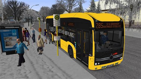 OMSI 2 E Citaro Electric Bus SNOWY ROADS Berlin X10 YouTube