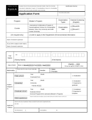 3 Application Doc Template PdfFiller