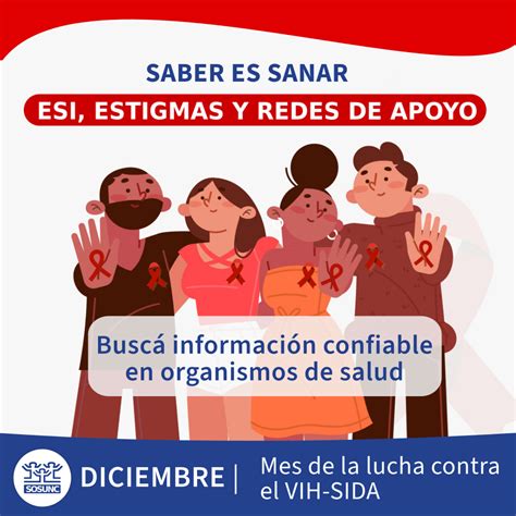 Elegí una vida sin VIH saber es sanar SOSUNC