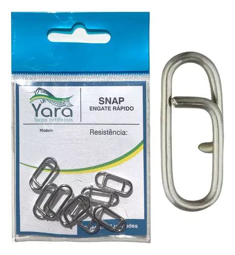 Snap Para Pesca Snap Engate Rápido Yara Aço Inox Cartela MercadoLivre