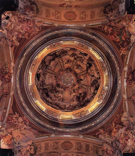 Decoration Of The Dome By ROTTMAYR Johann Michael