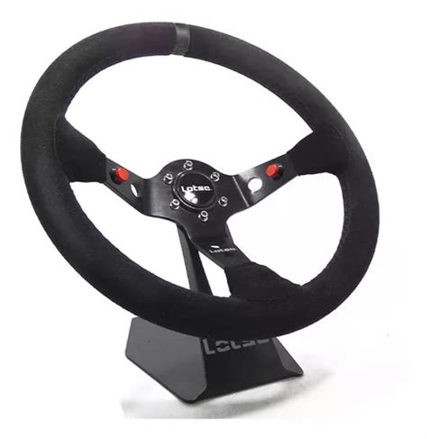 Volante Lotse Dakar Camur A Preto Flange Simulador G G