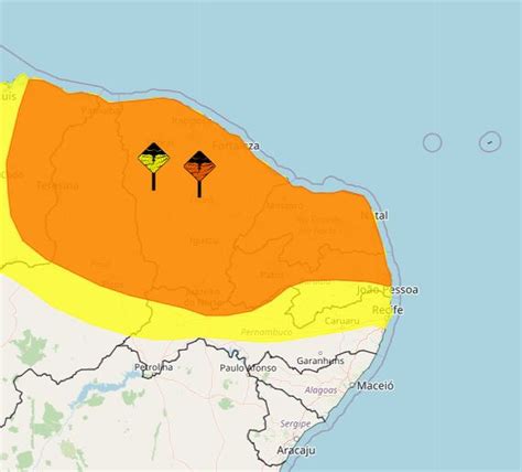 Inmet Emite Dois Alertas De Chuvas Intensas Para Todo O Rio Grande Do