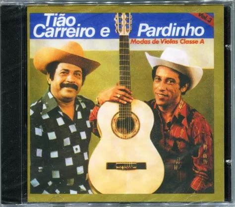 Cd Lacrado Tião Carreiro Pardinho Modas De Violas Classe A 3 Frete grátis