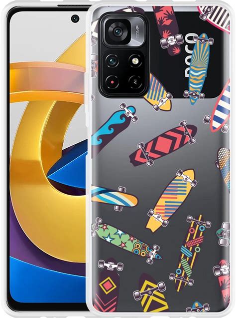 Hoesje Geschikt Voor Poco M4 Pro 5G Skateboards Bol