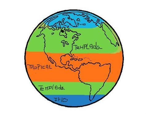 Zonas Termicas En Que Se Divide La Tierra Mica