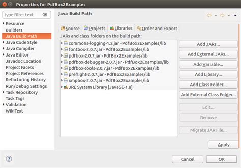 How To Setup A Java Project With PDFBox