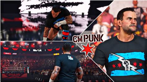 WWE 2K24 CM PUNK Full Entrance YouTube