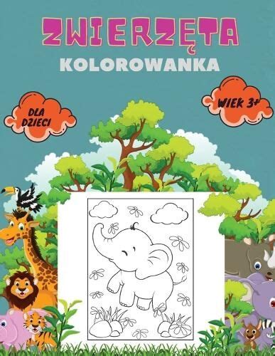 Zwierzęta Kolorowanka dla Dzieci wiek 3 Wojciech Kownacki Early