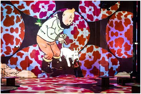 Tintin l aventure immersive L Éventail