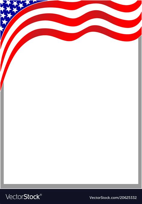 Free Printable Patriotic Borders Printable Calendars At A Glance
