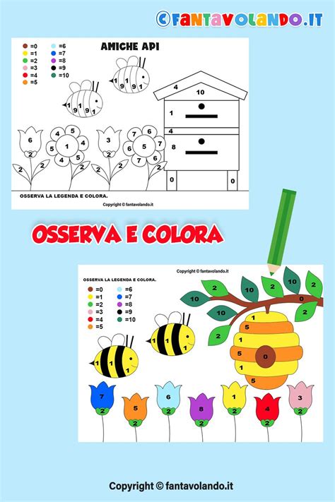 Giornata Mondiale Delle Api 20 Maggio Osserva I Numeri E Colora Artofit