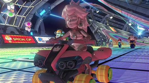 Mario Kart 8 Deluxe Special Cup 150cc Pink Gold Peach Gameplay