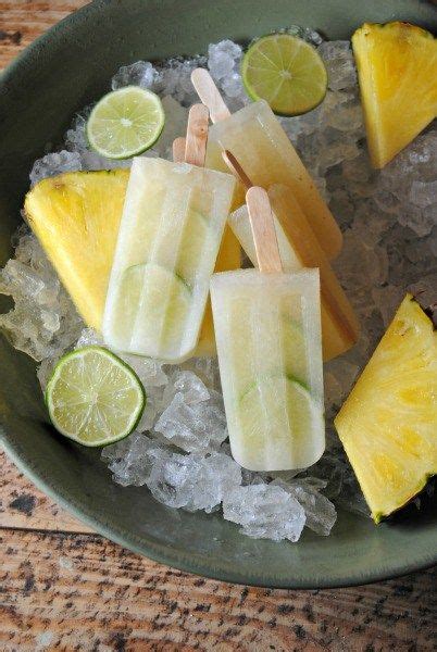 Paletas de Piña y Limón Paletas recipes Frozen dessert recipe