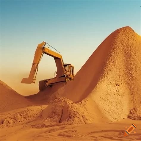Construction Sand Quarry For Extraction Of Sand