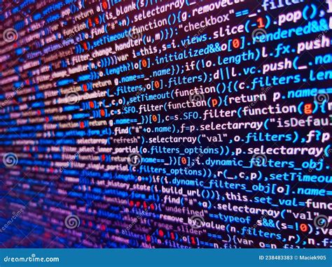 Lines Of Html Code Visible Coding Programmer Abstract Background
