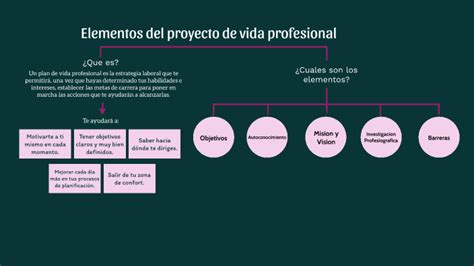 Elementos De Un Proyecto De Vida Profesional Image To U