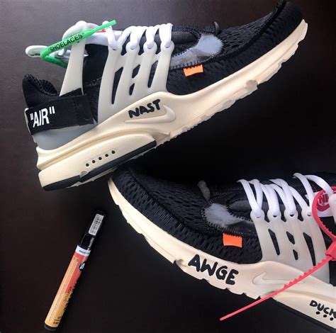 OFF WHITE Nike Air Presto Sneaker Bar Detroit
