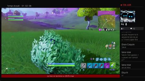 Live Fortnite On Tente Le Top Youtube