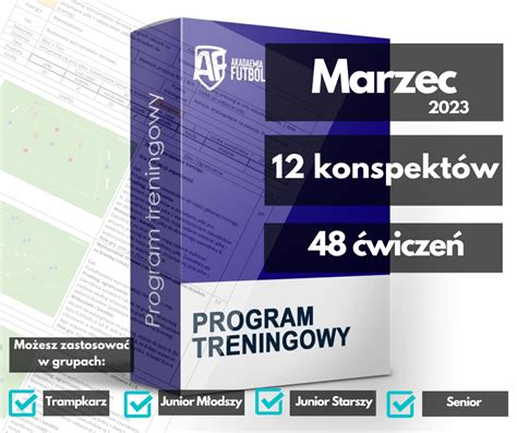 Konspekty Treningowe piłka 11 osobowa Marzec 2023 online