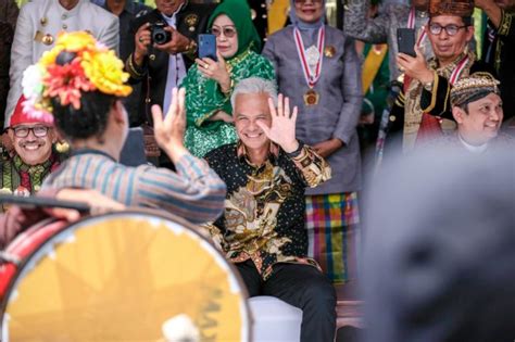 Ganjar Apresiasi Raja Sultan Se Nusantara Deklarasikan Komitmen