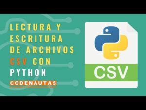 C Mo Escribir Archivos Csv En Python Abalozz