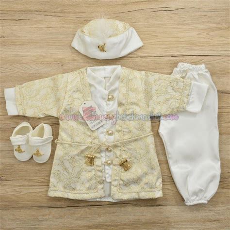 Ponpon Baby 0 6 Ay Erkek Bebek Şehzade Mevlüt Takımı Gold