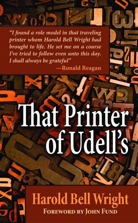 Amazon That Printer Of Udell S 9781455615407 Wright Harold Bell