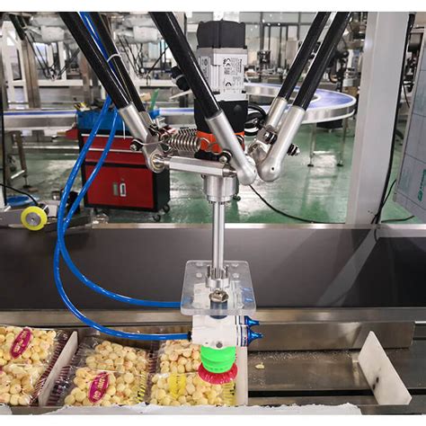 3 Axis Delta Robot For Food Pick Place High Perform Packing Robot Arm