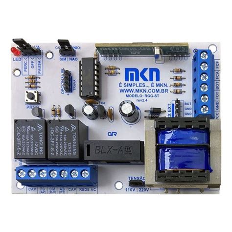 Central Placa Comando Portao Automatico Rgg St Mkn Ppa Garen Rossi