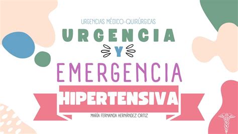 Crisis Hipertensiva Fernanda Hern Ndez Udocz