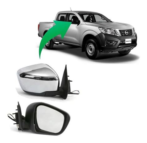 Espejo Der Para Nissan Np300 2 3 2016 2021 Eléctrico Cromado Cuotas