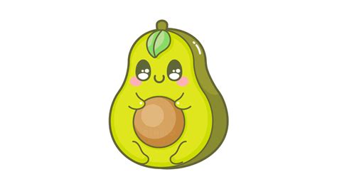 Detalles 85 aguacate kawaii dibujo última camera edu vn