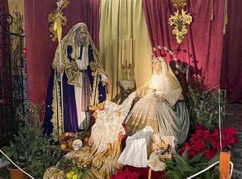 La Verónica de Tres Caídas representa a la Virgen en un espectacular