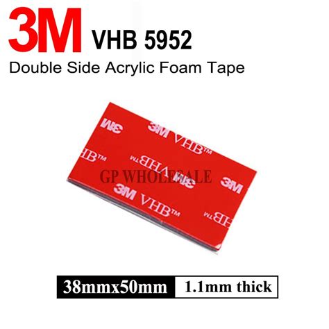 3M VHB 5952 cinta de espuma de doble cara adhesiva acrílica alta se