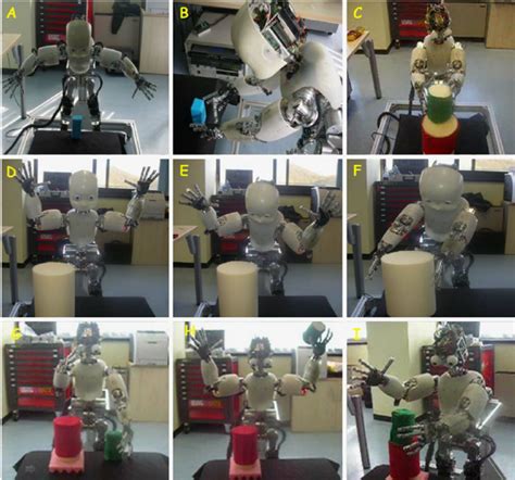 upper body coordination in icub using pmp panels a b show icub download scientific diagram